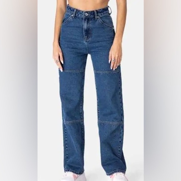 Adika | Jeans | Nwot Adika Baggz Seam Detailing Jeans Small | Poshmark